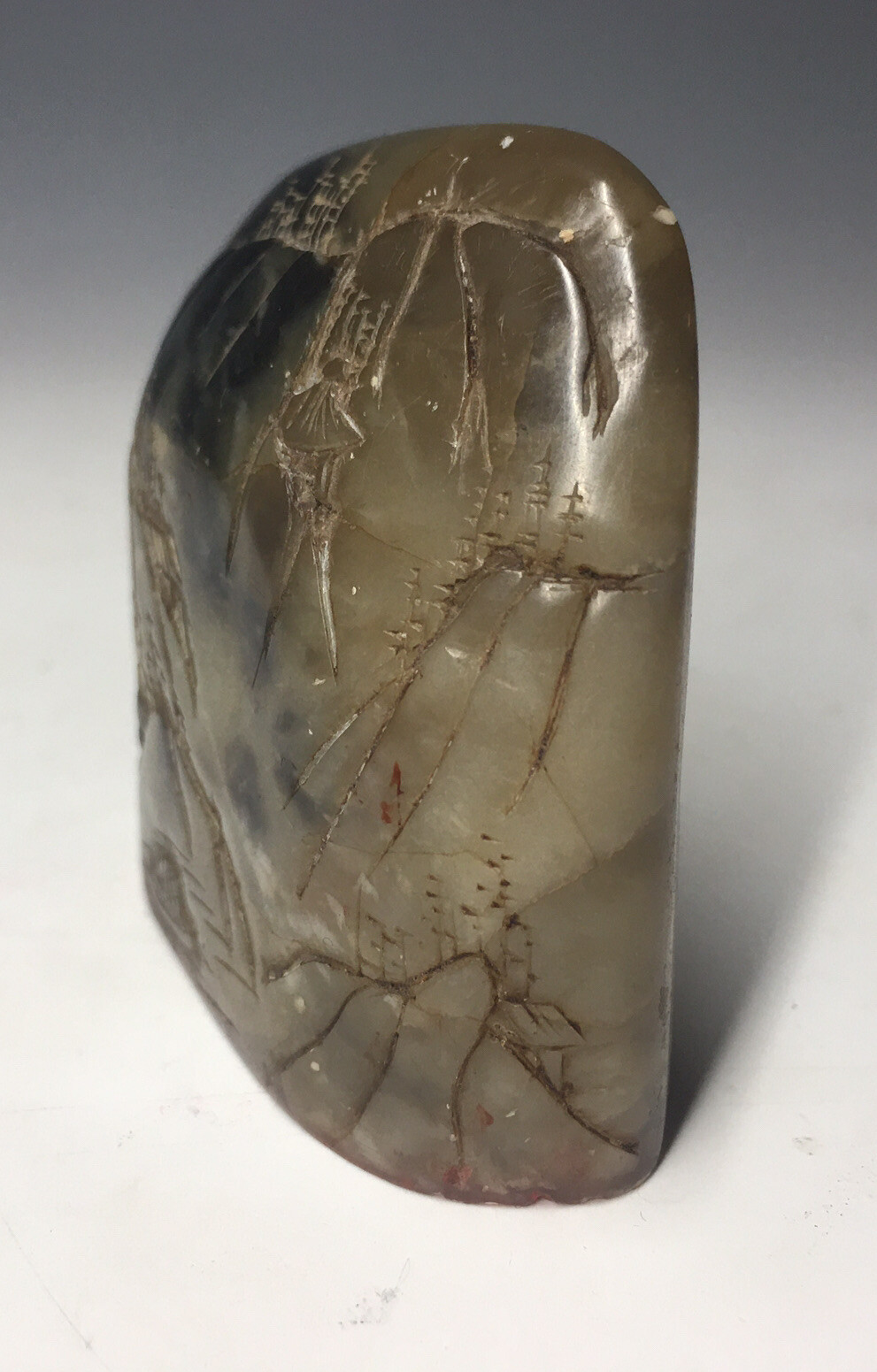 Shou Shan Stone Carved Landscape Mountain Tian Huang Shoushan Seal ...