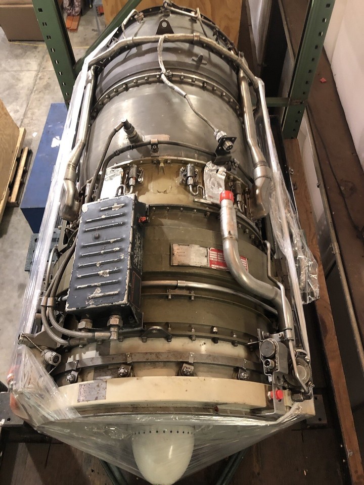 General Electric CJ610-8A Jet Engine Turbine CJ610 Log Books Included ...