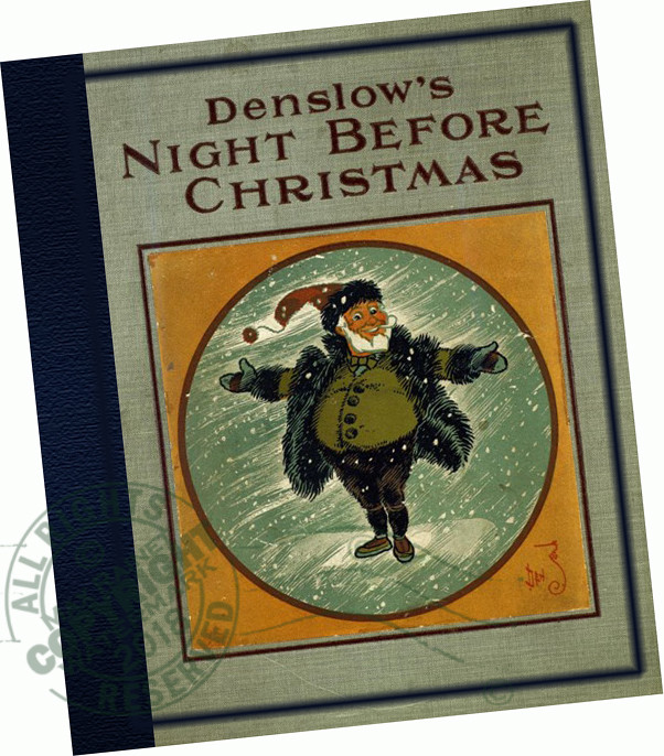 W W Denslow's NIGHT BEFORE CHRISTMAS Clement Moore 1902 Toys Dolls ...
