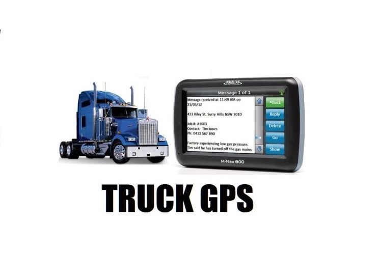 Magellan Navman M-NAV 800 GPS Navigation System Truck Wireless fleet ...