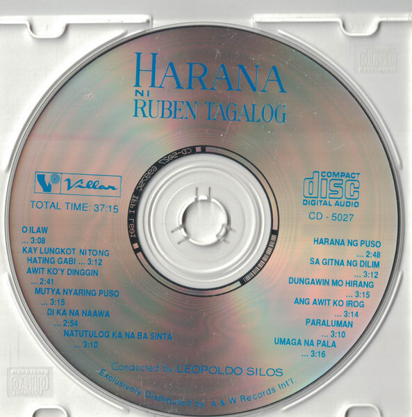 RUBEN TAGALOG - Harana Ni Ruben Tagalog - CD | eBay