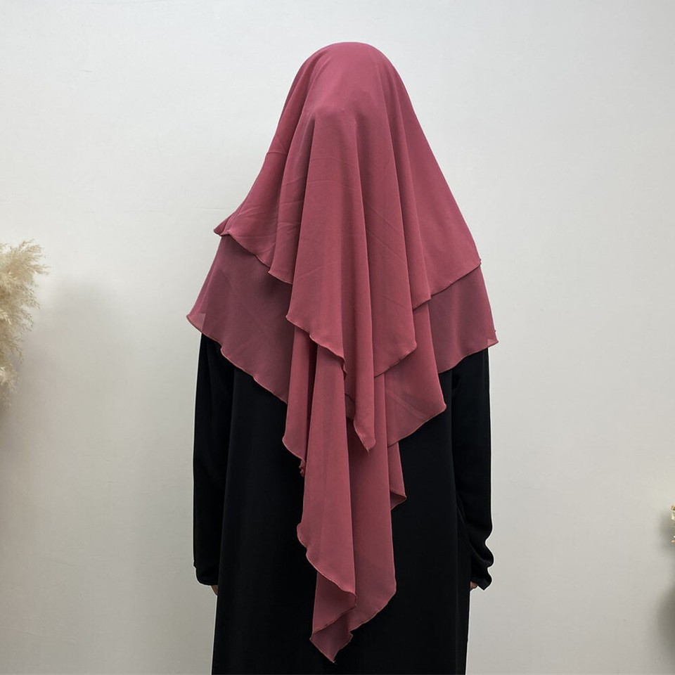 Overhead Burqa Khimar Hijab Muslim Women Tops One Piece Abaya Kaftan ...