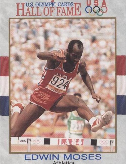 1991 Impel U.S. Olympicards Hall of Fame - Edwin Moses #25 for sale ...