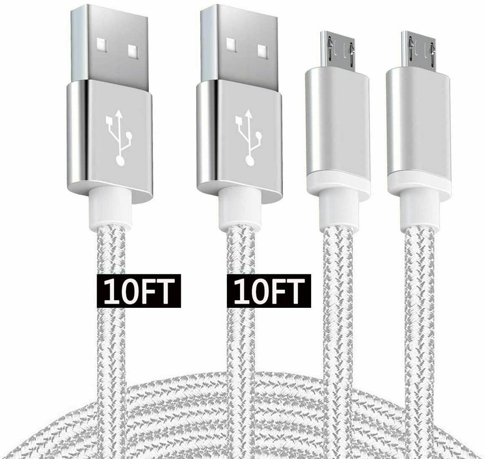 Heavy Duty 8 PIN Charging Cable Cord For iPhone 6 7 8 11 12 Plus XS XR ...