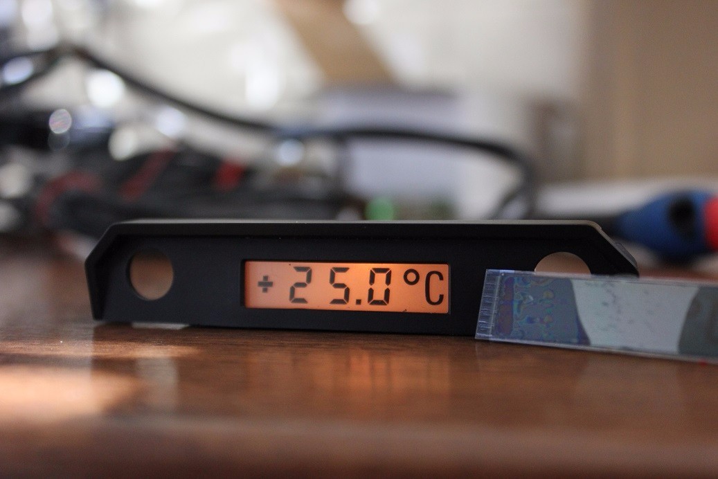 MERCEDES OUTSIDE TEMPERATURE DISPLAY replacement LCD w201 w124 w126 OTG ...