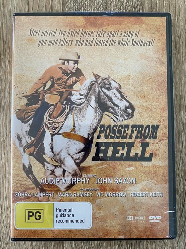 Posse From Hell (DVD) Region 4 Audie Murphy John Saxon 1960 Western Like New! 9344256015670 | eBay