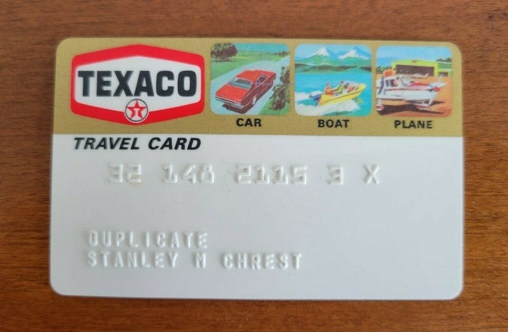 Vintage Texaco Credit Cards Lot of 3 Expired Circa late 60's / early 70 ...