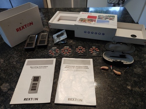 Rexton Quintra RIC Digital Hearing Aids plus two smart pocket remote ...