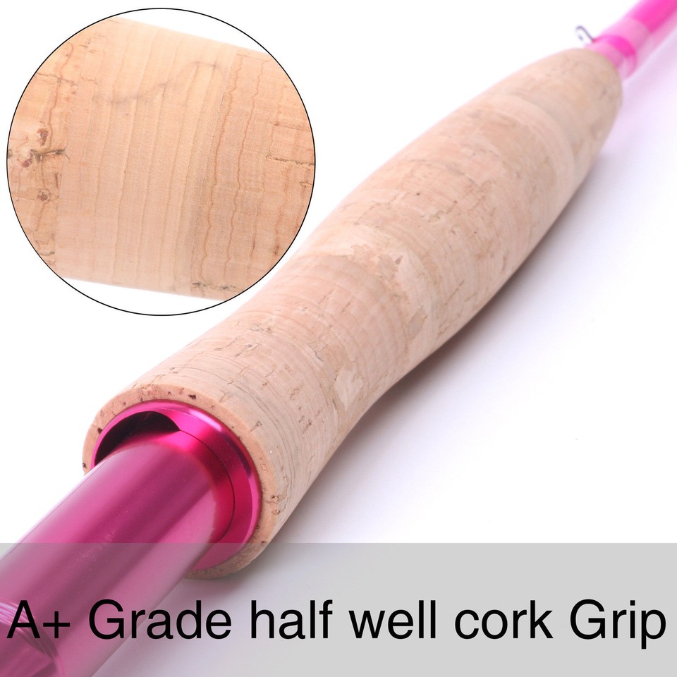 Maxcatch Hot Pink Fly Rod and Reel Combo Kit 5WT 9FT YOUTH FLY FISHING ...