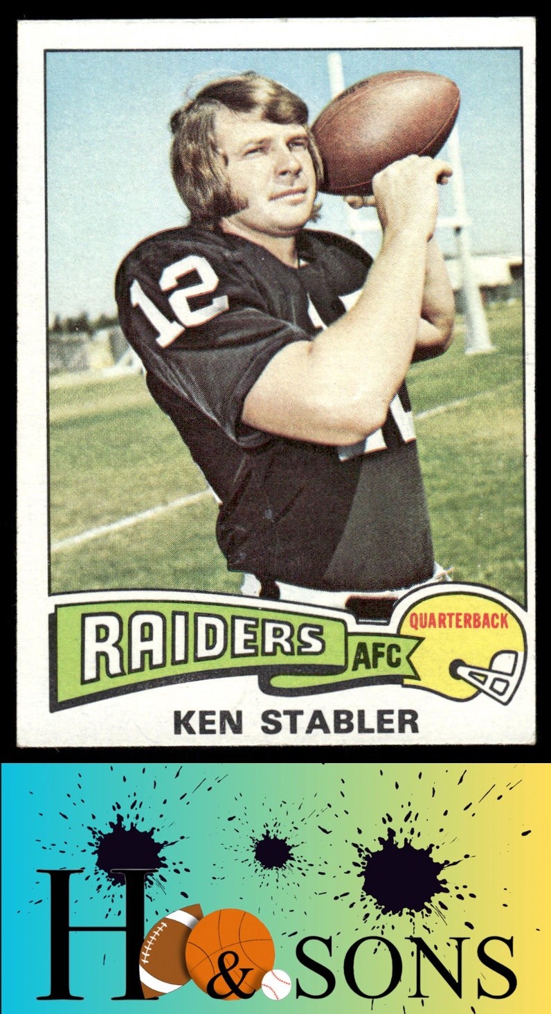 1975 Topps #380 Ken Stabler | eBay