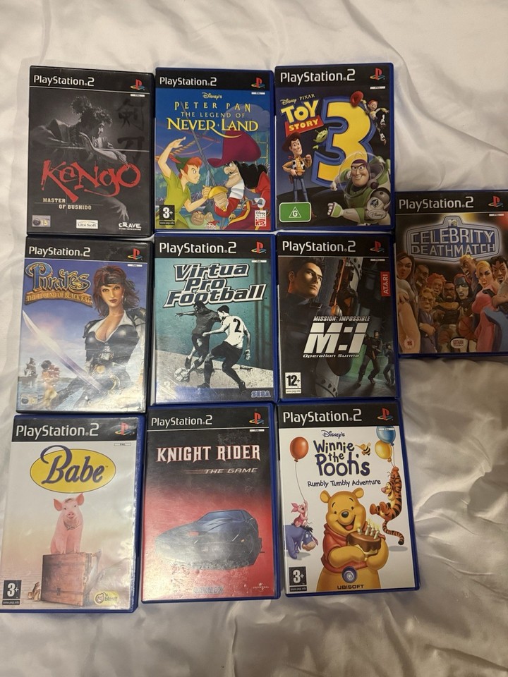 PS2 Games Bundle Video Games X20 Few Uncommon Titles Most In Good ...