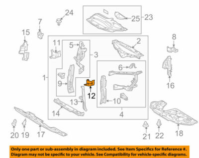 52116-48060 Toyota Support, front bumper side, lh 5211648060, New ...