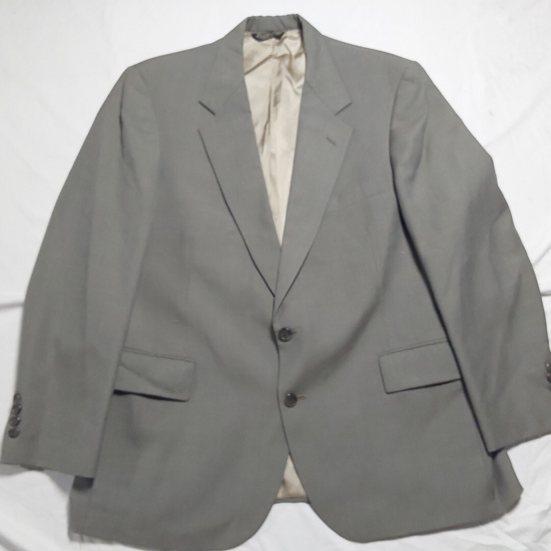 Sansabelt Jaymar Ruby Men’s 42 Gray Wool 2 Button Not… - Gem