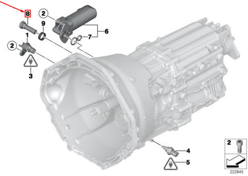 NEW BMW 5 F10 TRANSMISSION OIL STRAINER 17212283111 2283111 OEM | eBay