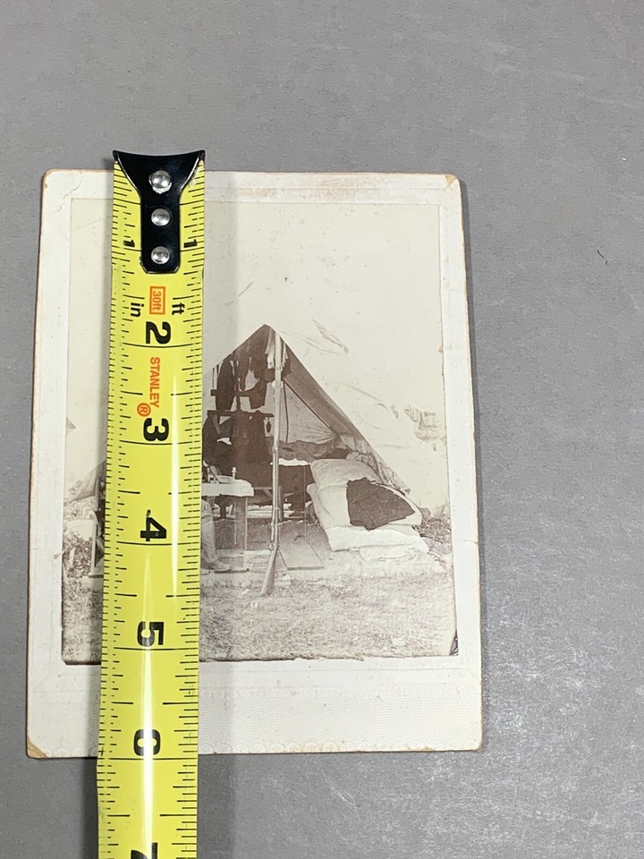 Original Philippine Insurrection Photo ~ Army Soldier Officer Tent ...