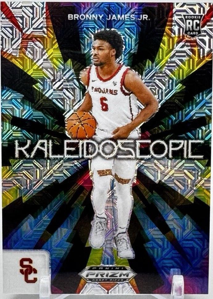 2024 Panini Prizm Draft Picks - Kaleidoscopic Bronny James #8 Mojo ...