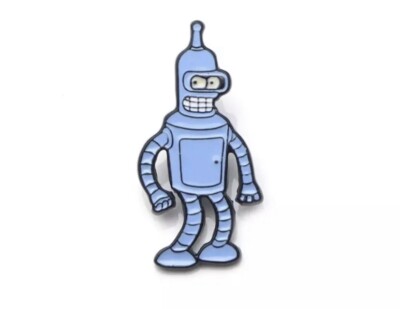 New! Bender Pin Futurama Enamel Pendant Lapel Hat Pin | eBay