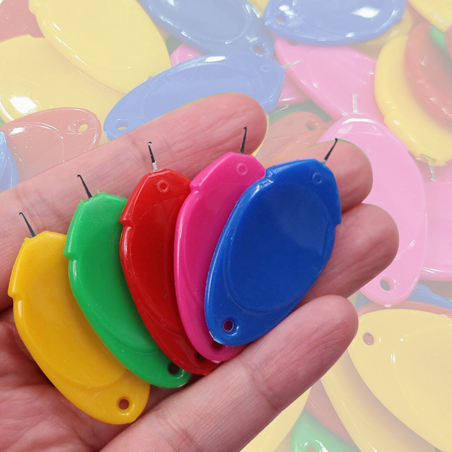 Needle Threader Machine Threading Simple Hand Bow Wire Sewing Threading ...