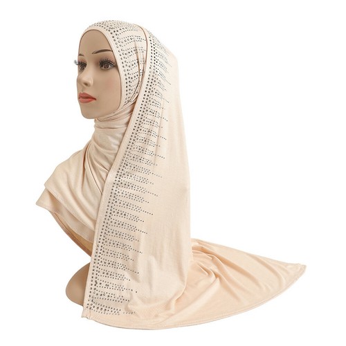 Instant Scarf Muslim Hijab Women Long Scarves Islam Turban Headscarf ...