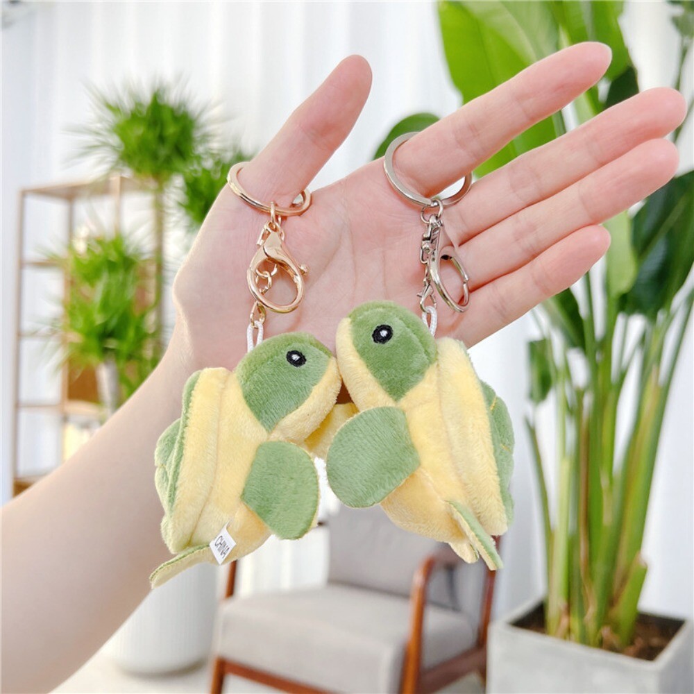 10cm Turtle Doll Keychain Small Plush Toy Key Ring Children's Doll ...