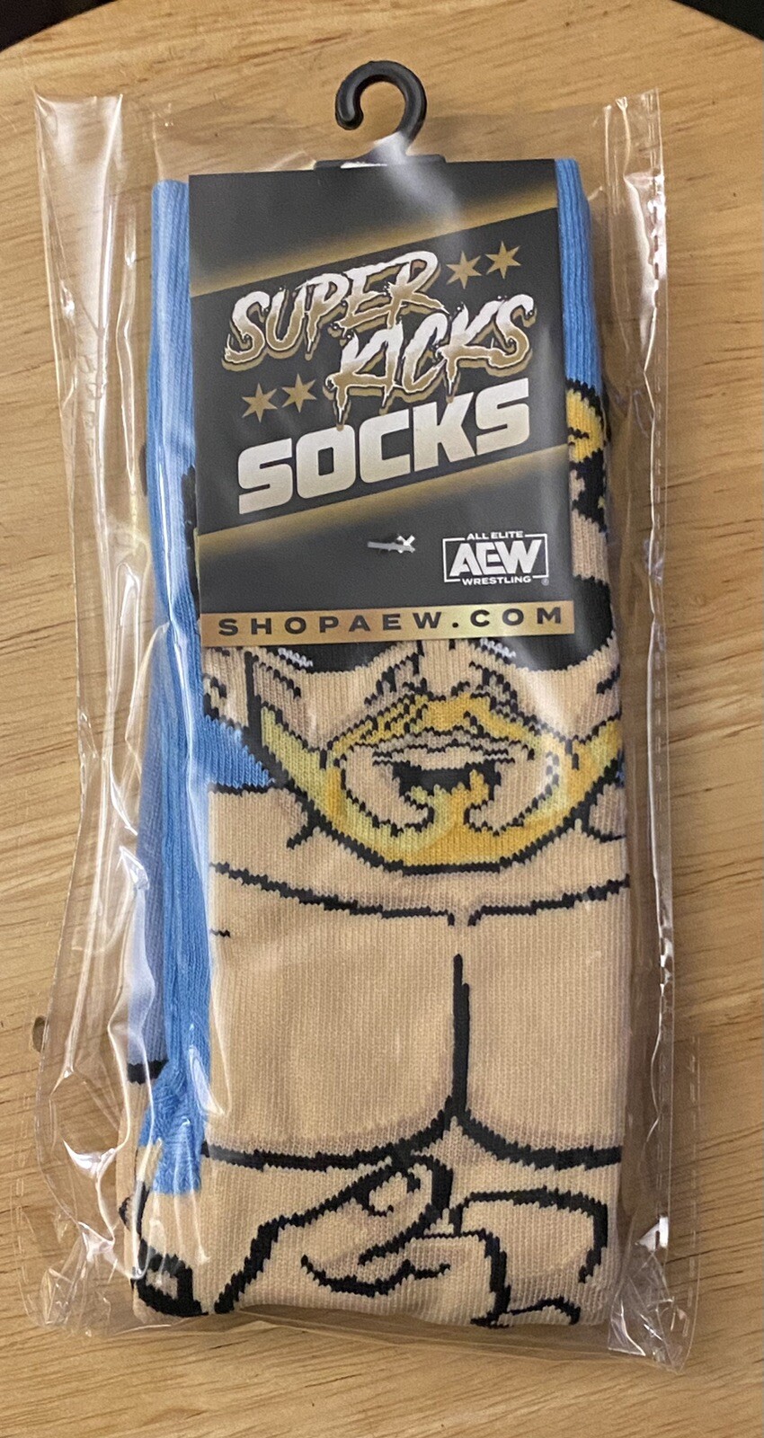 Orange Cassidy Super Kick Socks All Elite Crate AEW | eBay