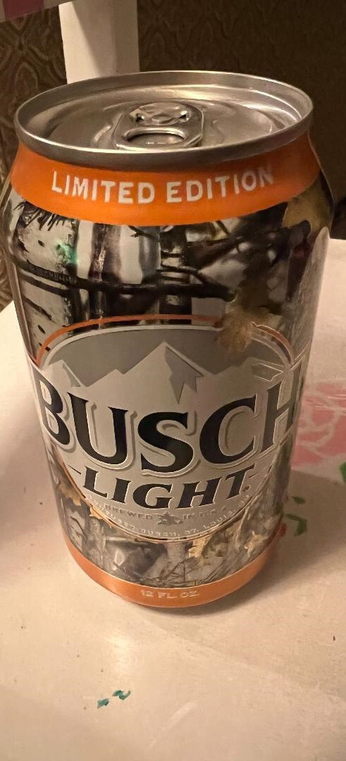 Busch Beer Camo Cans 2022 Hunting Season Empty Can unopened top ...
