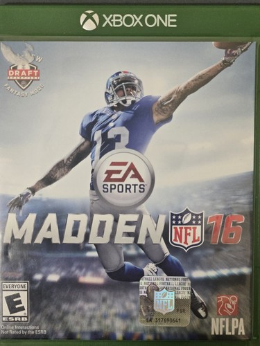 x box one game madden nfl 16 OBJ OTC | eBay