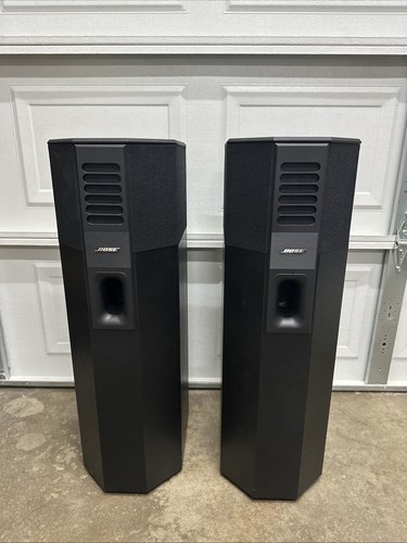 Bose 701 Direct Reflecting Tower Speaker Pair - Left and Right - Black ...