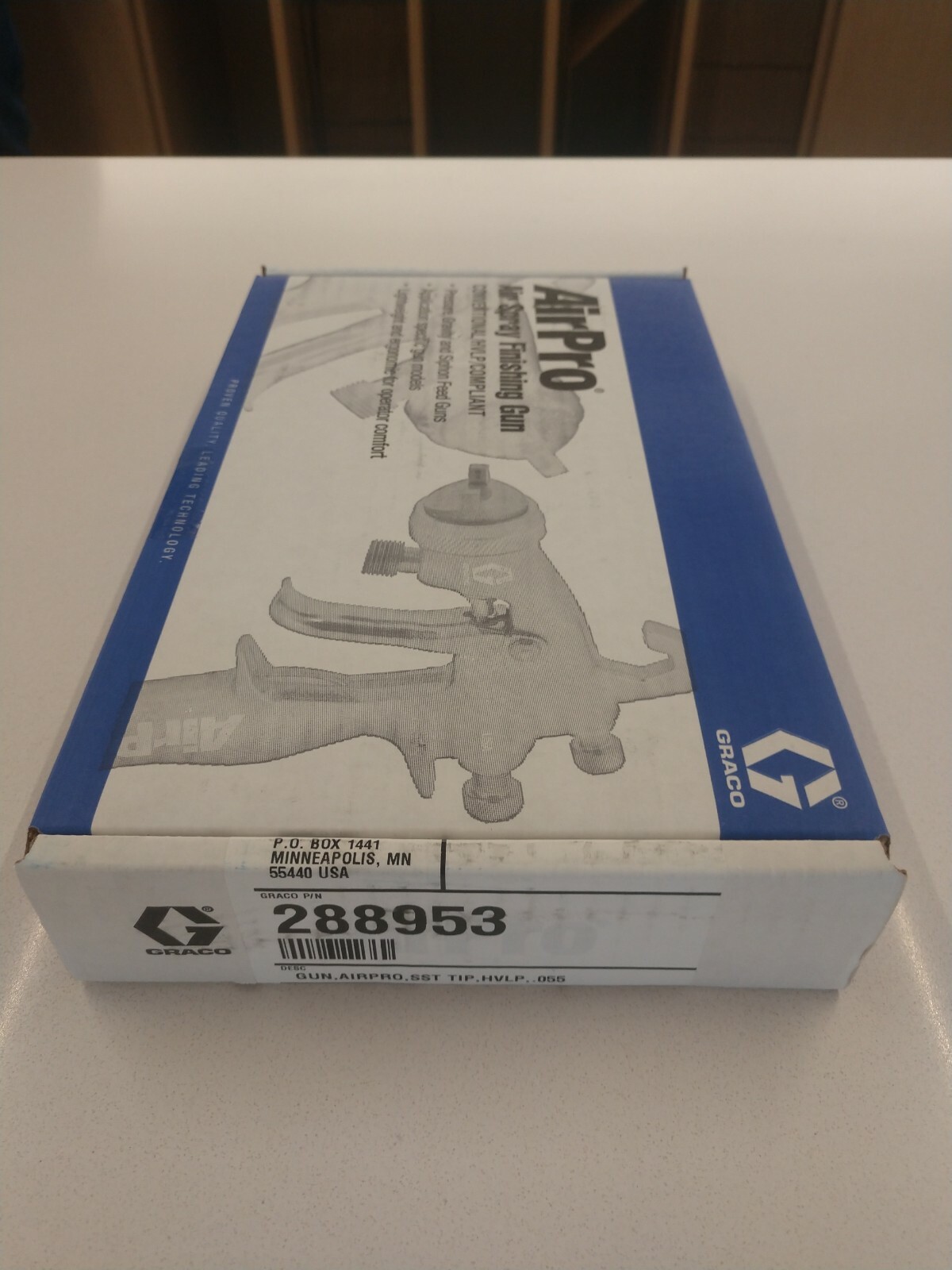 Graco AirPro HVLP Pressure Feed Spray Gun - 288953 | eBay