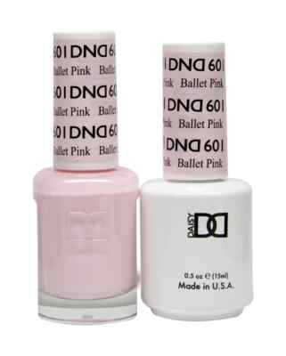 DND - Gel Polish & Matching Nail Lacquer - 601 BALLET PINK 0.5 oz/ 15 ...