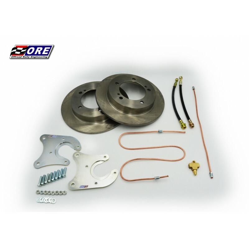 SUZUKI JIMNY FULL SET rear disc brake conversion JIMNY CLAMPS | eBay