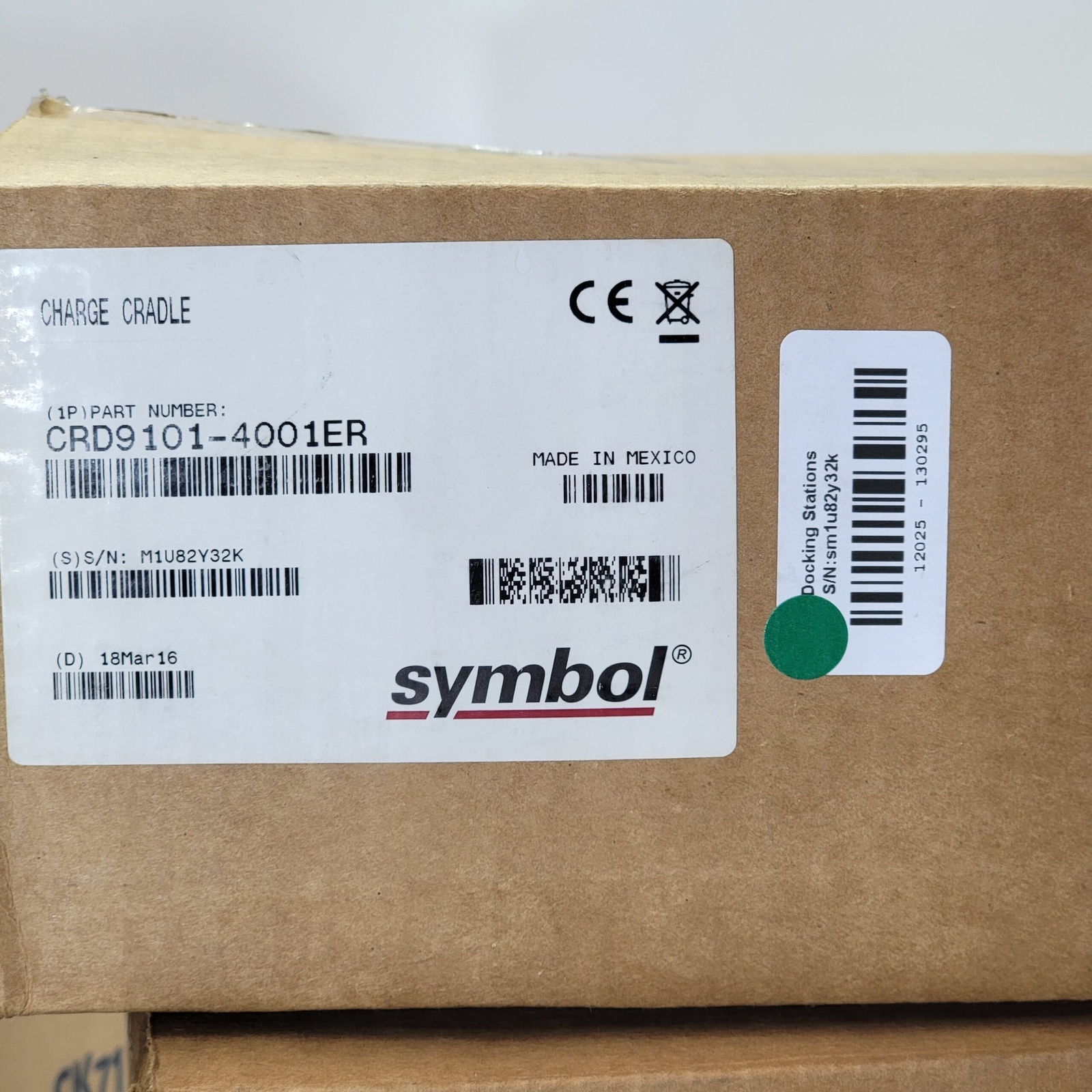 Symbol CRD9101-4001ER Cradle for MC9X Open Box | eBay