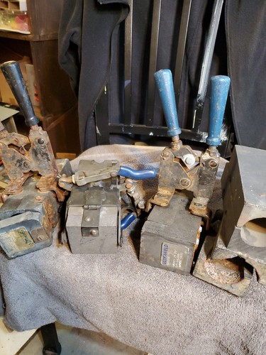 5 Lot Ultraweld Cadweld Mold Steel Cable Weld Handles welder tools ...