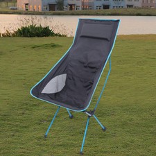 Ultralight High Back Folding Camping Chair With Headrest Outdoor ...