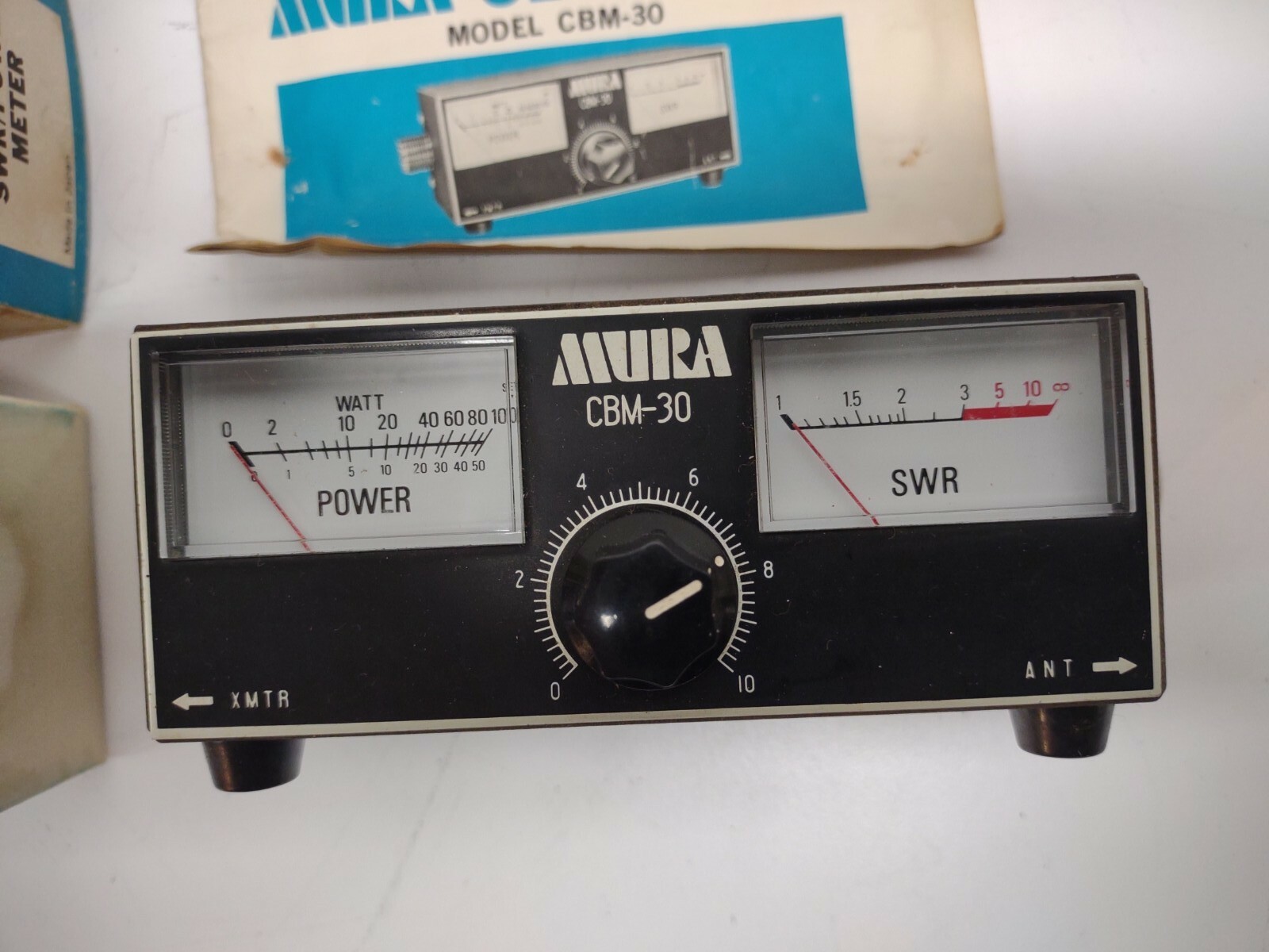 Vintage Mura Model CBM-30 SWR / Power Meter for CB Radio Complete ...