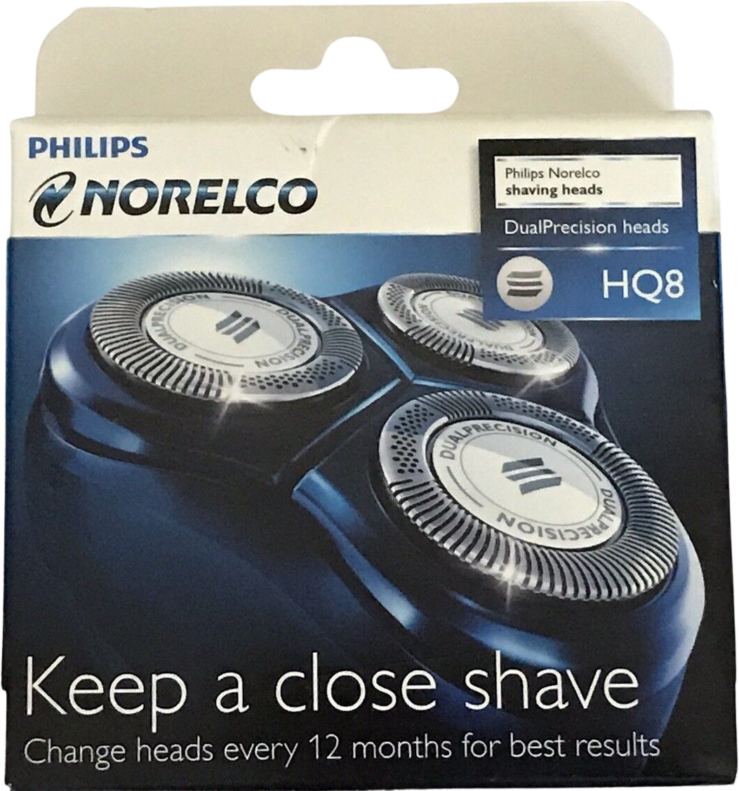 Philips Norelco Hq8 Replacement Men's Electric Shaver Heads Single Pack ...