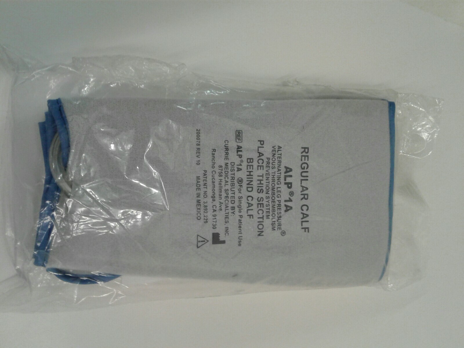 Currie Medical ALP 1A Calf Alternating Leg Pressure Up to 18 inches DVT ...