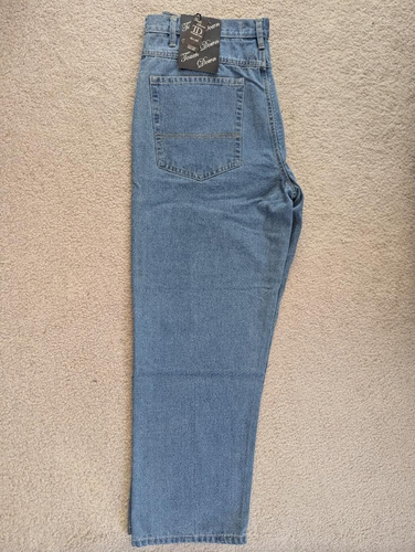 TD Denim Laboratary USA 703 Denim Blue Jeans Straight Leg Men's W 40 x ...