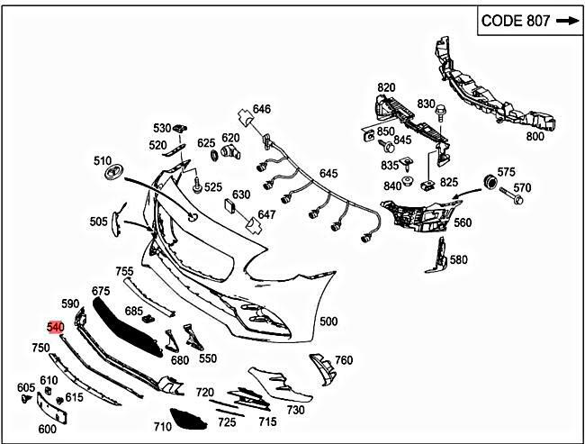 Genuine MERCEDES R172 SLC R172 SLK Trim strip 1728850321 | eBay