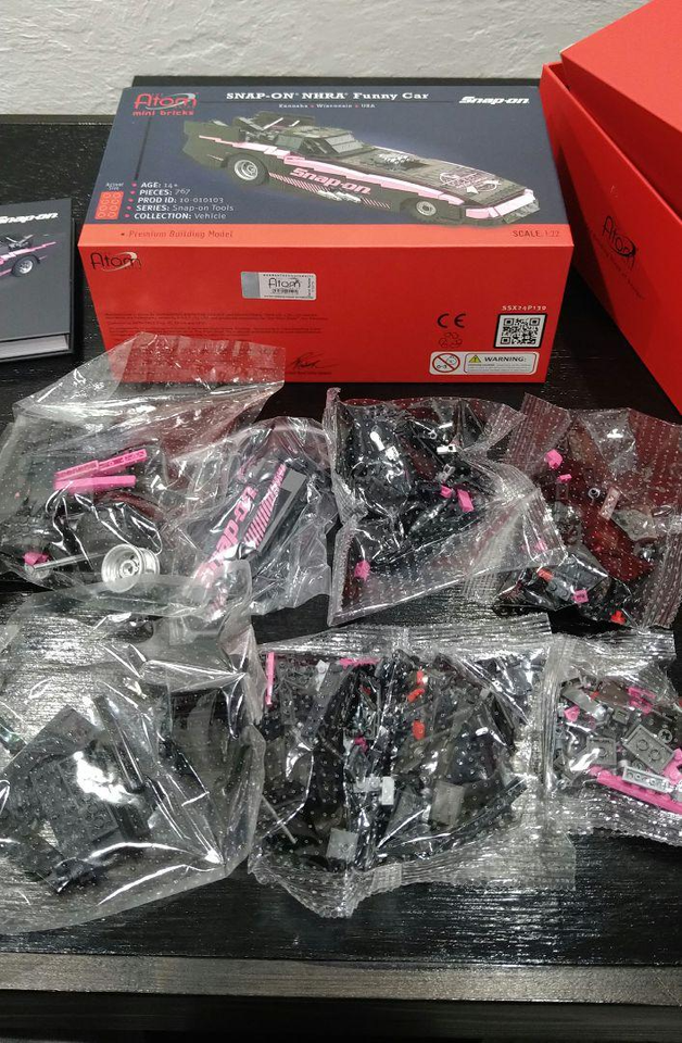 World limited LEGO Snap on Snap-on Tools NHRA Funny Car Unused | eBay