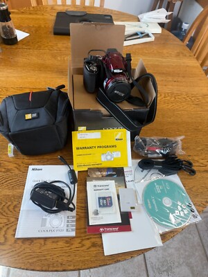 Nikon COOLPIX P520 18.1MP Digital Camera New - Open Box With Case Logic ...