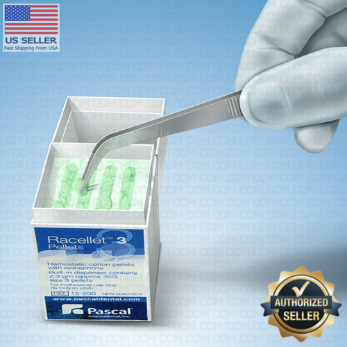 Pascal Racellet Hemostatic Cotton Pellets Retrax, Box/350 Pellets #12 ...