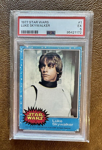 Luke Skywalker 1977 Topps #1 Base Price Guide - Sports Card Investor