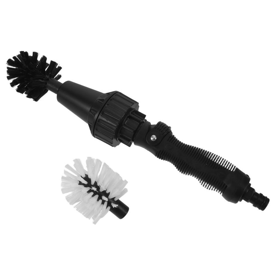 Wheel Cleaning Brush Car Auto Scrubber with Garden Hose Connection ...