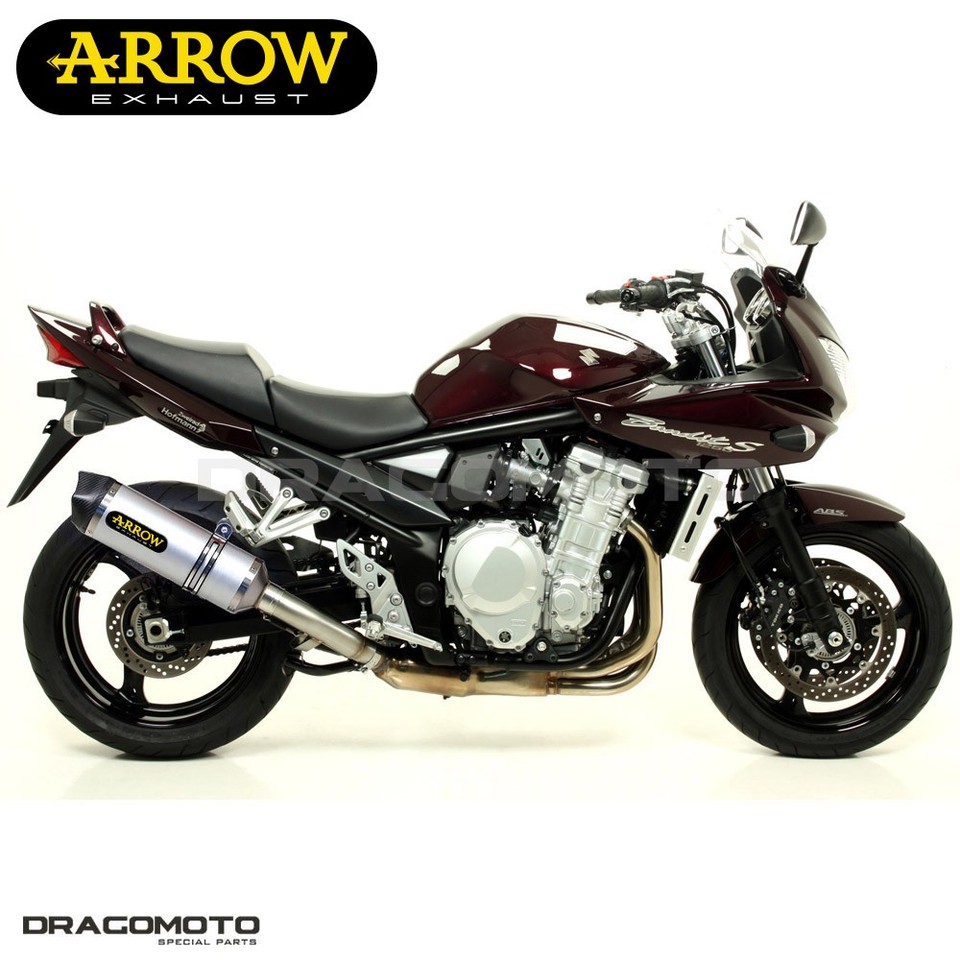 Muffler SUZUKI GSF 650 BANDIT 2007 2008 ARROW ALU CC RACE-TECH | eBay
