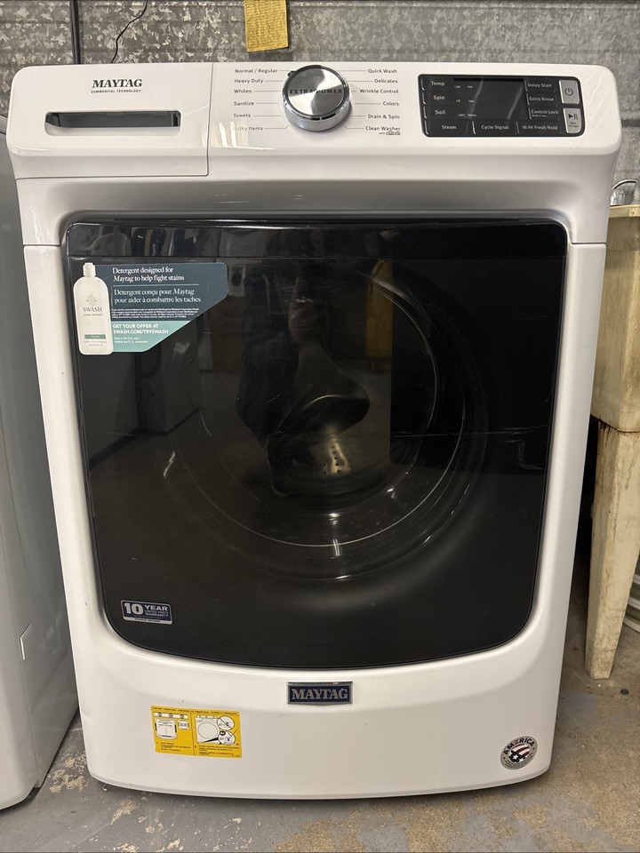 Maytag "27" White Front Load Washer/Gas Dryer Set | eBay