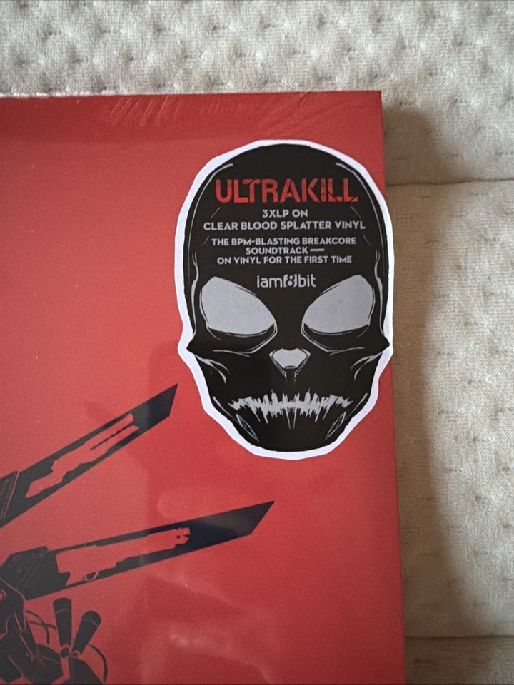 “ULTRAKILL” OST - Heaven Pierce Her (Hakita) 3x LP iam8bit Red Vinyl ...