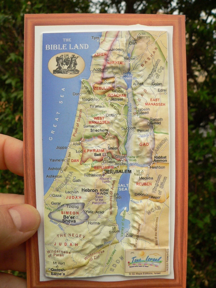 Armageddon Bible Map