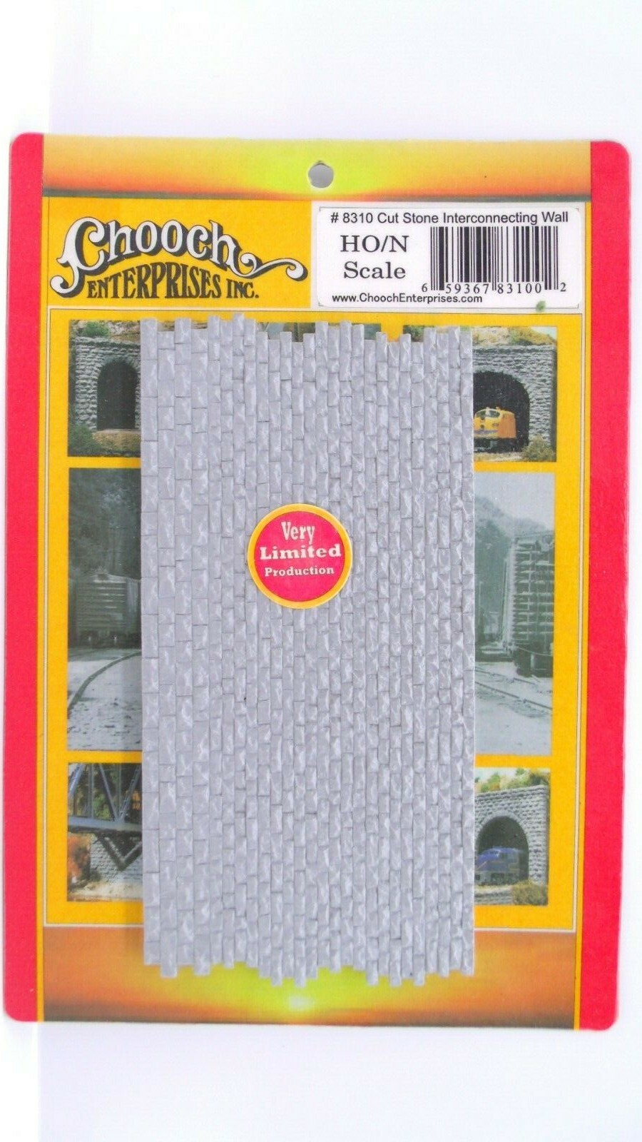 Chooch Enterprises Cho8310 Ho/n Cut Stone Wall for sale online | eBay