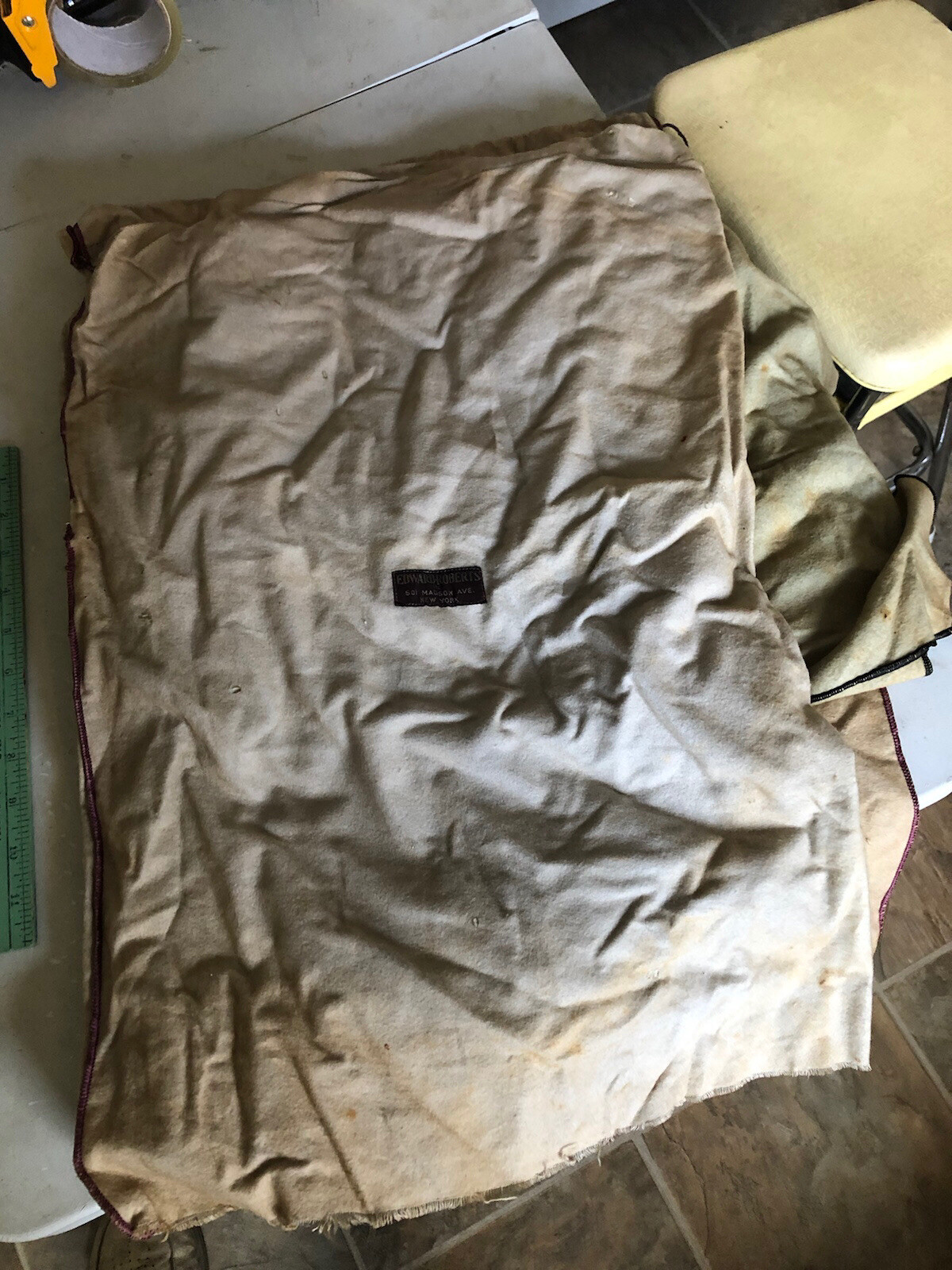 4 Large Felt Cloth Silver Anti-Tarnish Bags Black Starr Gorham Edward ...